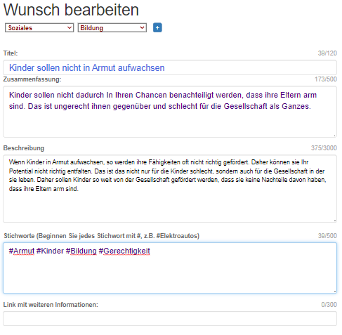 Einführung in Top 10 Wünsche